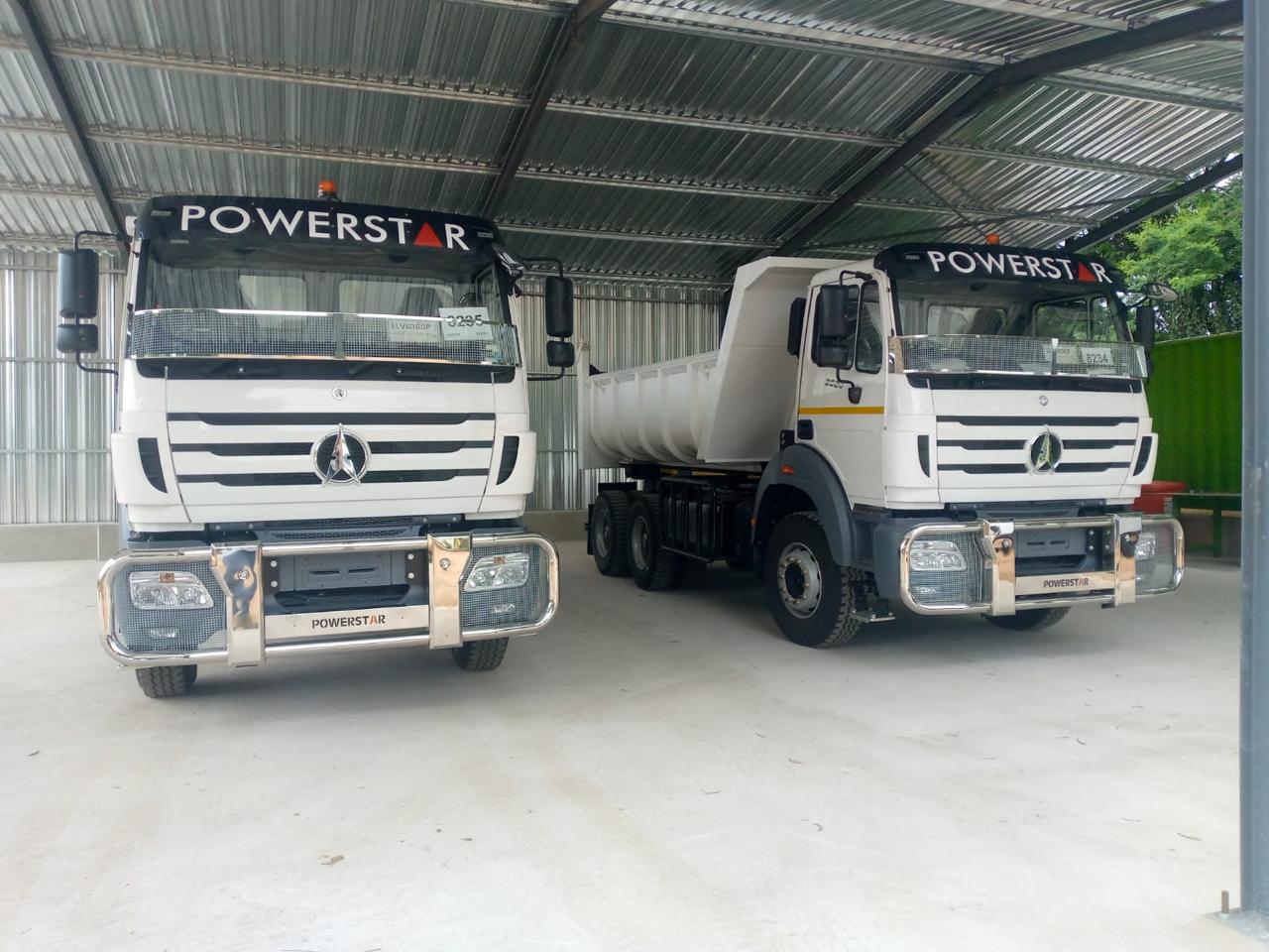 Opening of our New Workshop and taking delivery of new Tipper Trucks ...