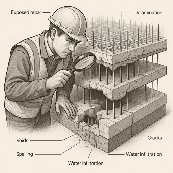 Maintenance & Inspection of Reinforced Concrete Structures | G4 Mining ...